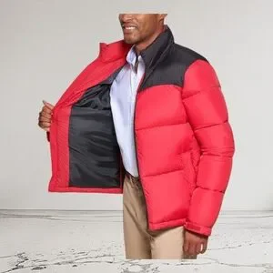 Club Room | Jackets & Coats | Club Room Men Colorblocked Puffer Winter ...